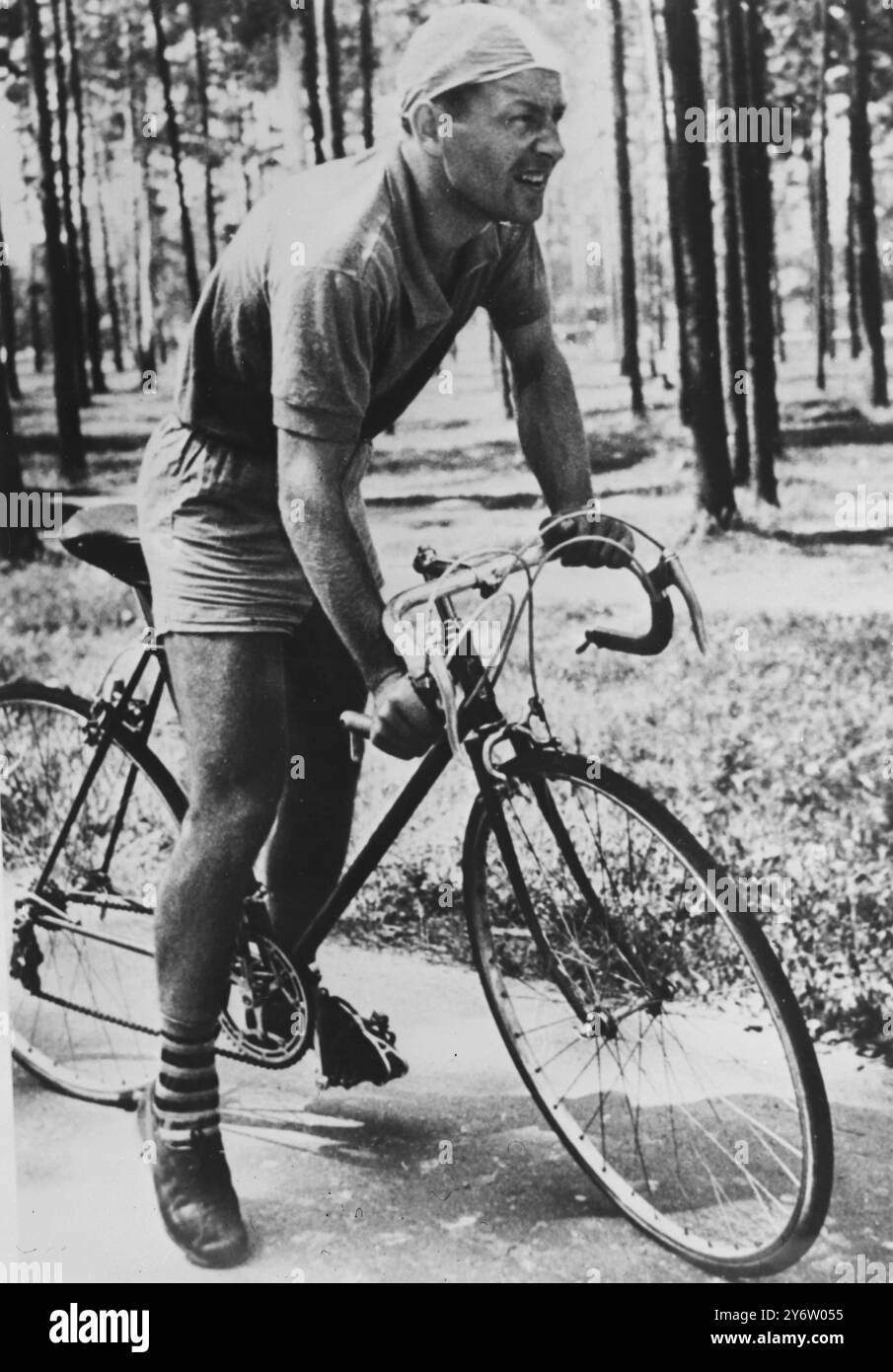 SECOND SOVIET ASTRONAUT MAJOR GHERMAN STEPANOVICH TITOV ON BIKE / 8 ...