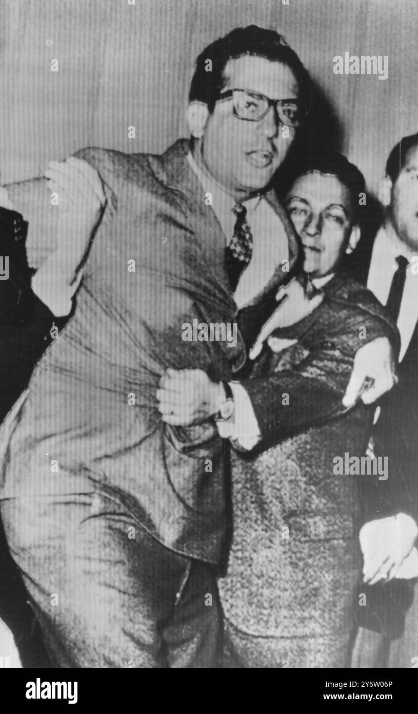 CUBAN EXILE LEADER MAX AZORI-LEVY RESTRAINED AT LATIN AMERICAN STATES ...