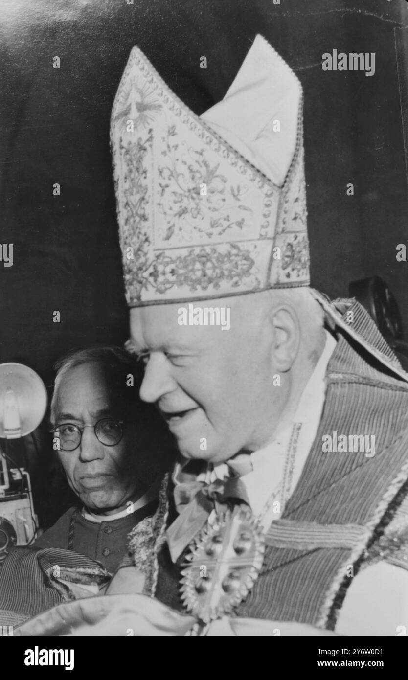JOSEPH ERNEST CARDINAL VAN ROEY - PORTRAIT / 7 AUGUST 1961 Stock Photo ...