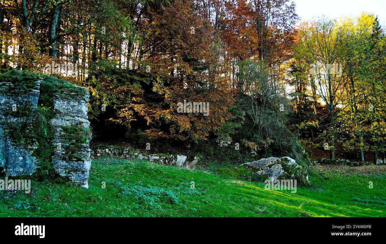 Valley of the Sphinxes. Autumn landscape. Veil Veronese. Province of ...