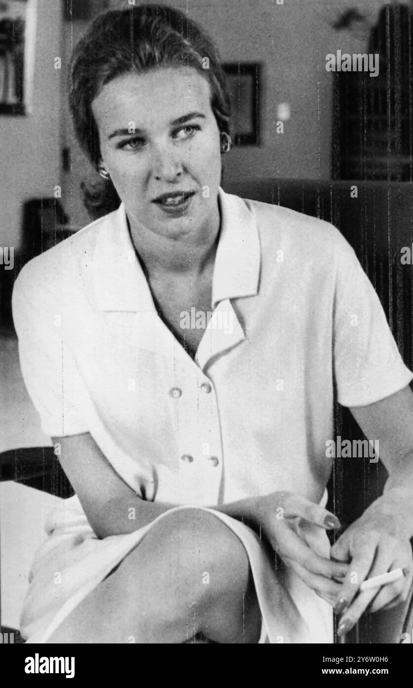 PRINCESS MARIA GABRIELLA PORTRAIT 4 AUGUST 1961 Stock Photo - Alamy