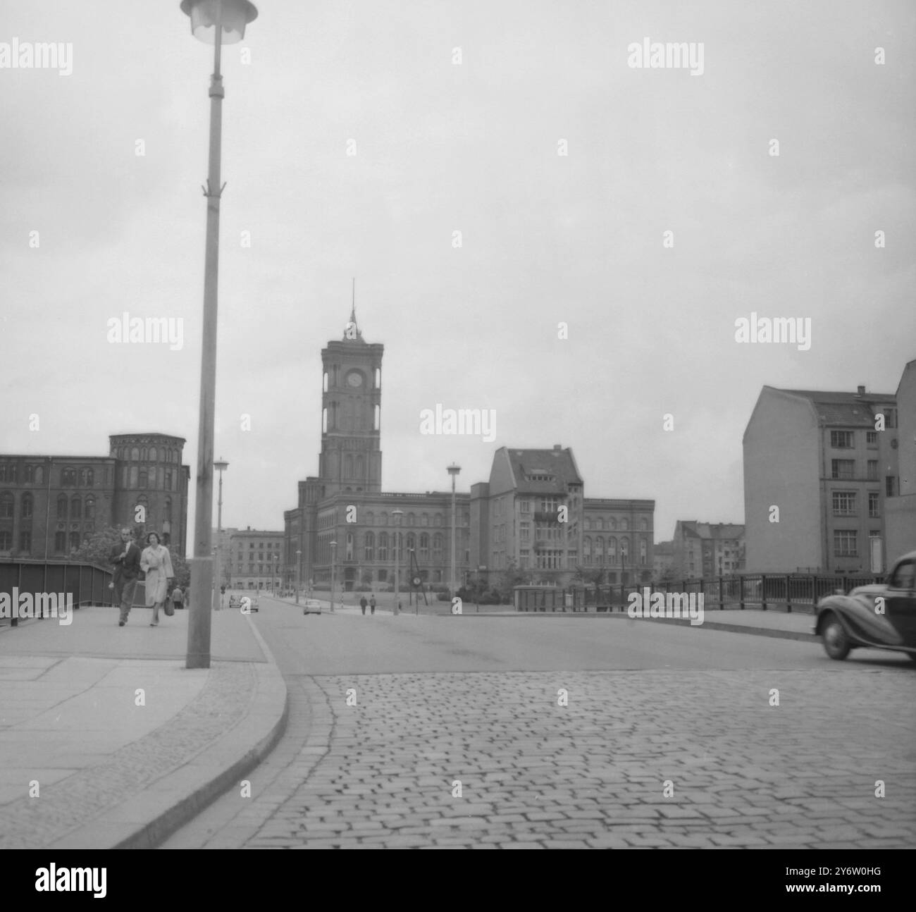 TOWN HALL PREWAR TOWN HALL IN EASTER ZONE BERLIN - EAST AND WEST BERLIN ...