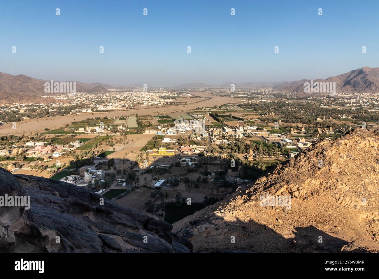 Aerial view of Najran, Saudi Arabia Stock Photo - Alamy