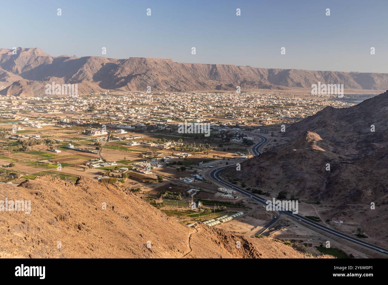 Aerial view of Najran, Saudi Arabia Stock Photo - Alamy