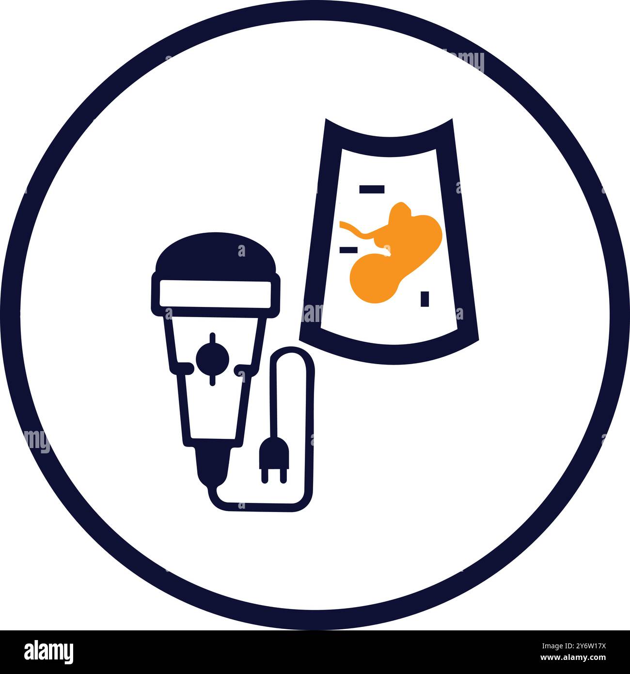 Ultrasound equipment Stock Vector Images - Alamy