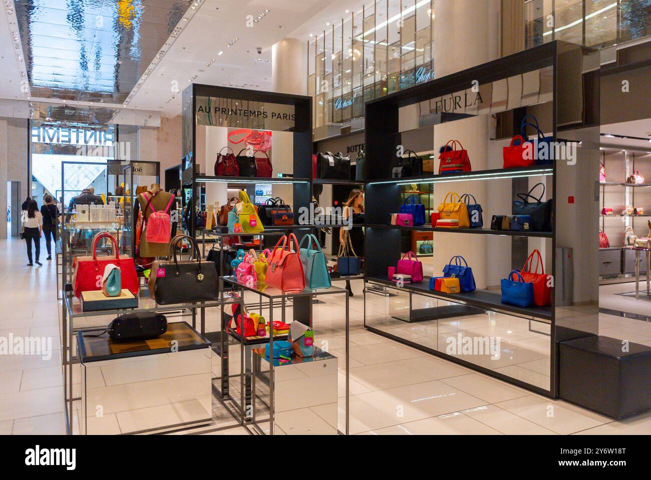 Paris, France, Wide Angle, inside, "Le Carrousel du Louvre", Shopping ...