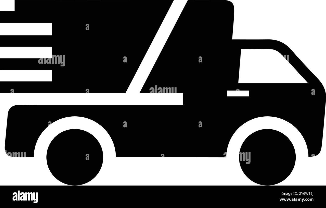Van icon Cut Out Stock Images & Pictures - Alamy