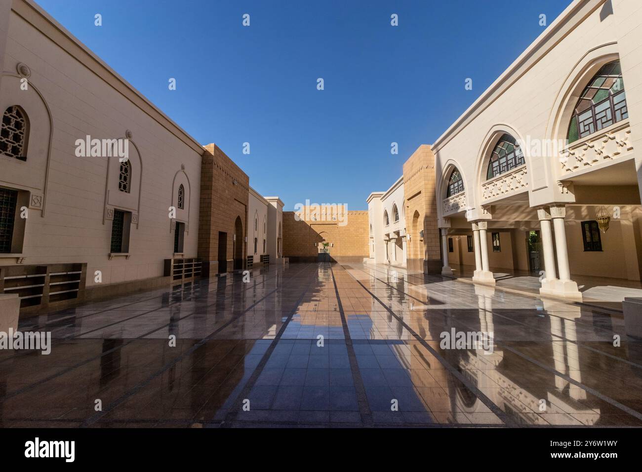 Courtyard of Murabba mosque in Riyadh, Saudi Arabia Stock Photo - Alamy