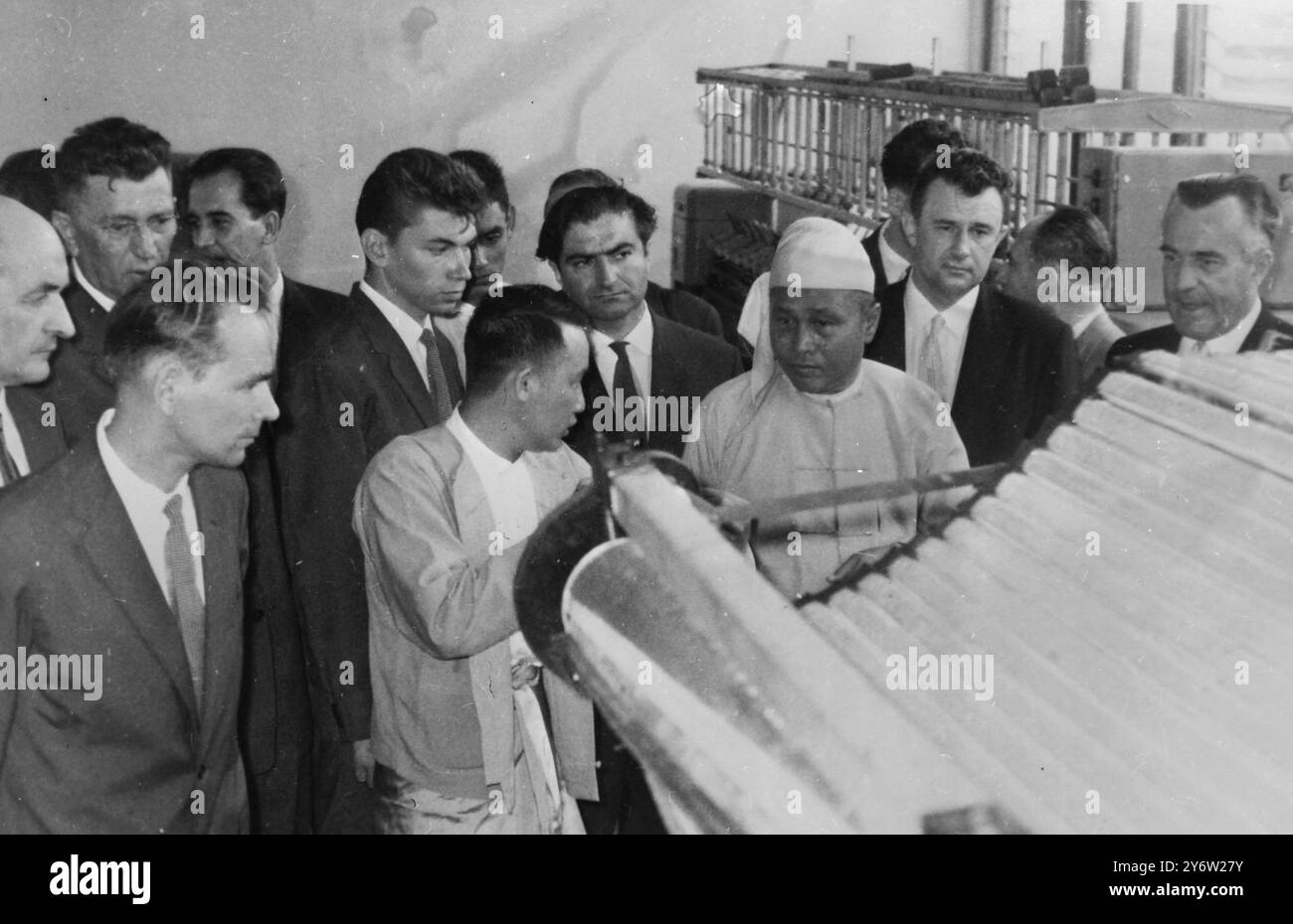 SOVIET PROJECT IN BURMA - BURMESE PRIME MINISTER U NU 24 JULY 1961 ...