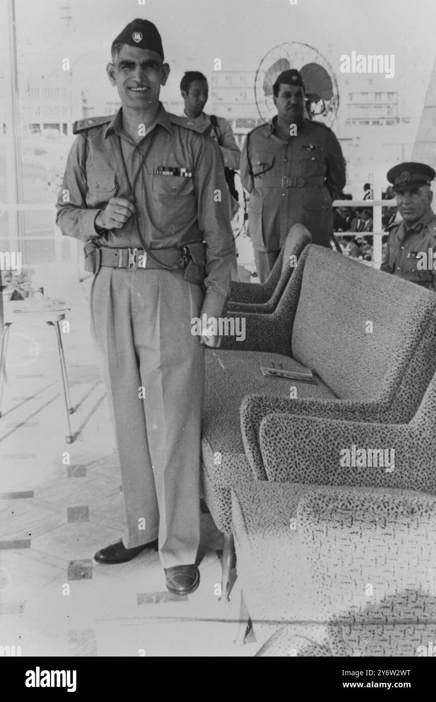 IRAQ'S GENERAL KASSEM IN BAGHDAD 20 JULY 1961 Stock Photo - Alamy