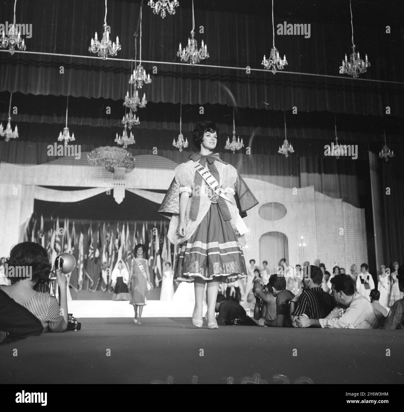 ATIDA PISANTI AND JEAN RUSSEL AT BEAUTY MISS UNIVERSE CONTESTANTS MIAMI ...