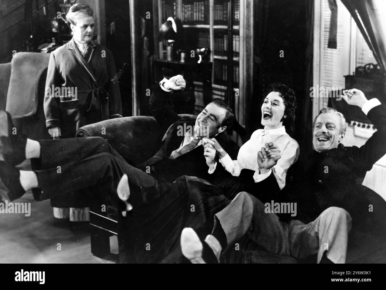 BETTY WOOLF , ANNE ROGERS, HIGH PADDICK AND CHARLES STAPLEY IN MY FAIR ...