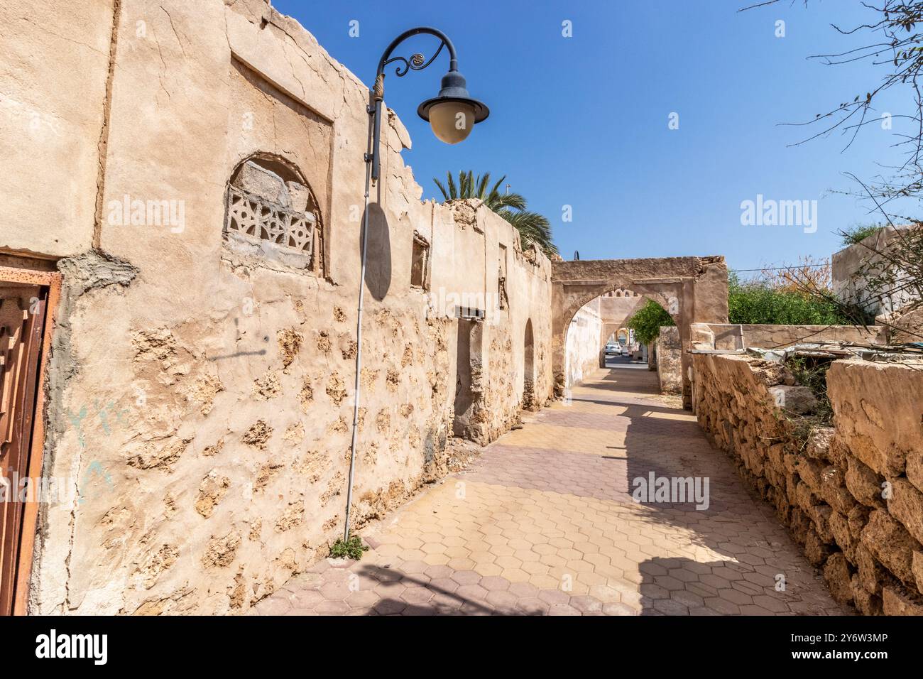 Alley in Farasan town on Farasan island, Saudi Arabia Stock Photo - Alamy