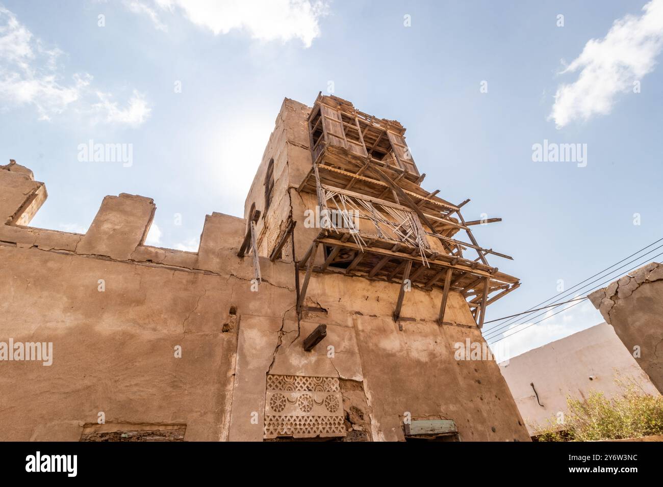 Ancient house in Farasan town on Farasan island, Saudi Arabia Stock ...