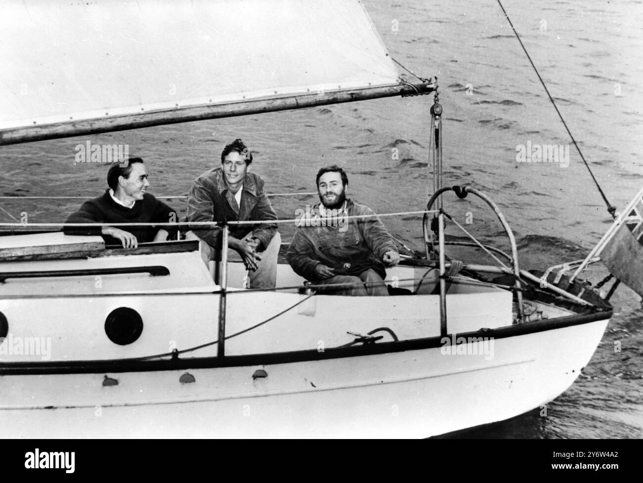 SAILING FROM HONG KONG - CAPTAIN JOHN ALEXANDER / 9 JULY 1961 Stock ...