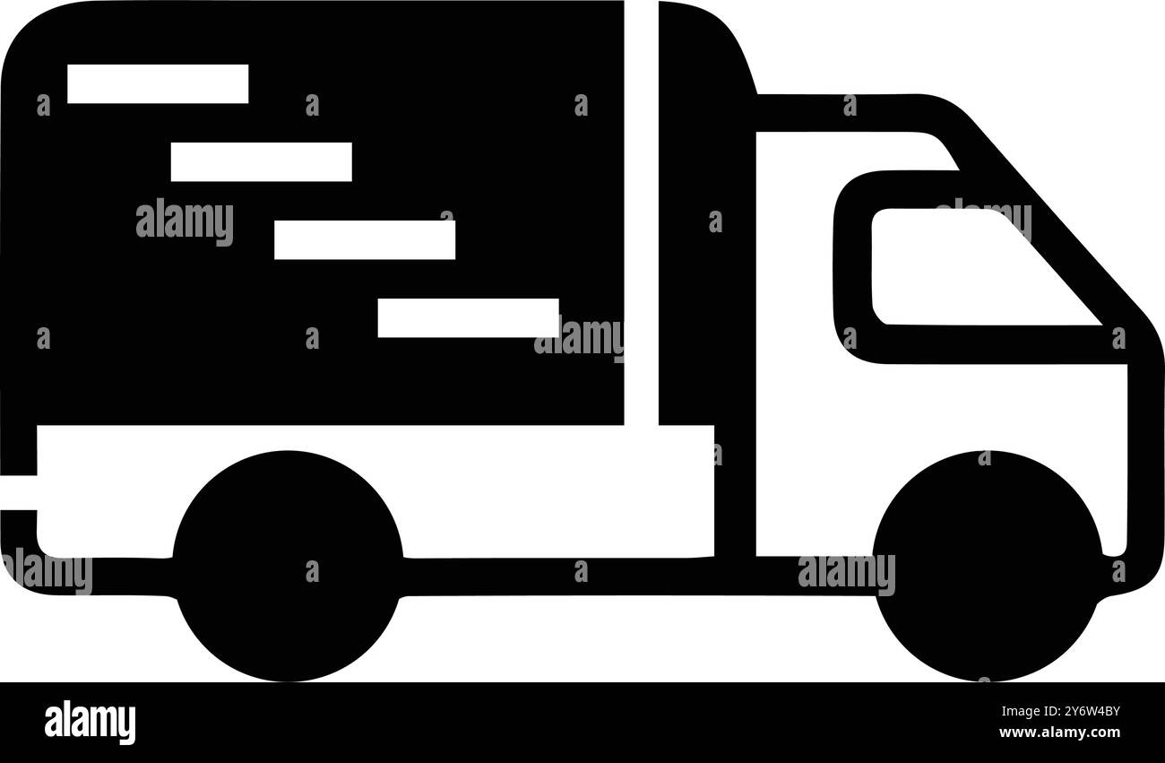 car, bus, truck, delivery van, van car, van icon Stock Vector Image ...