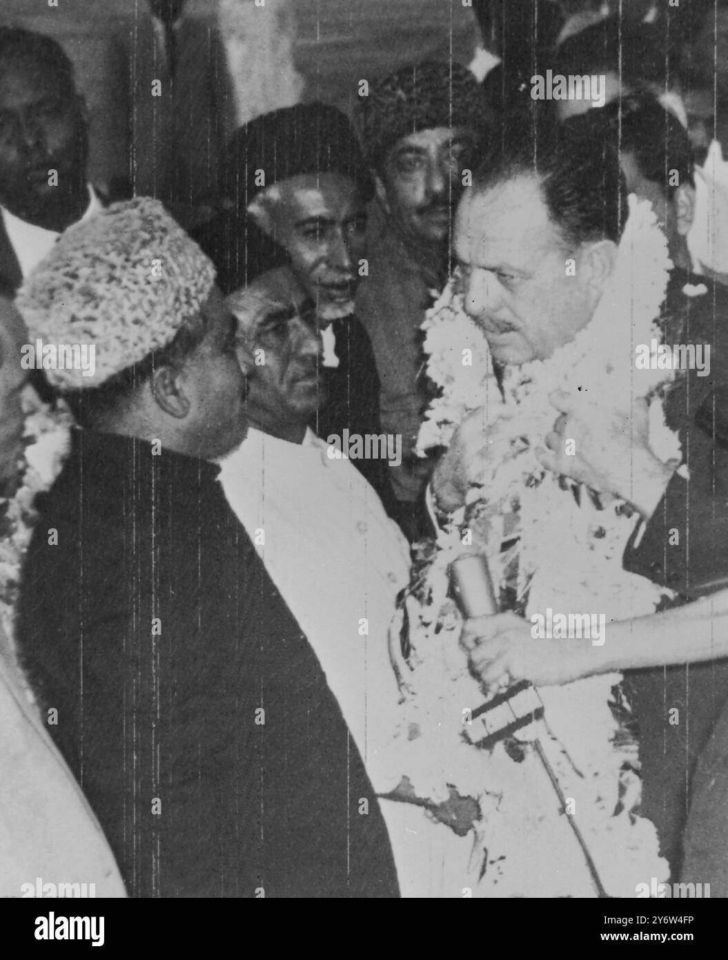 PAKISTANI GENERAL MOHHAMED AYUB KHAN LEAVES PAKISTAN FOR USA / 7 JULY ...