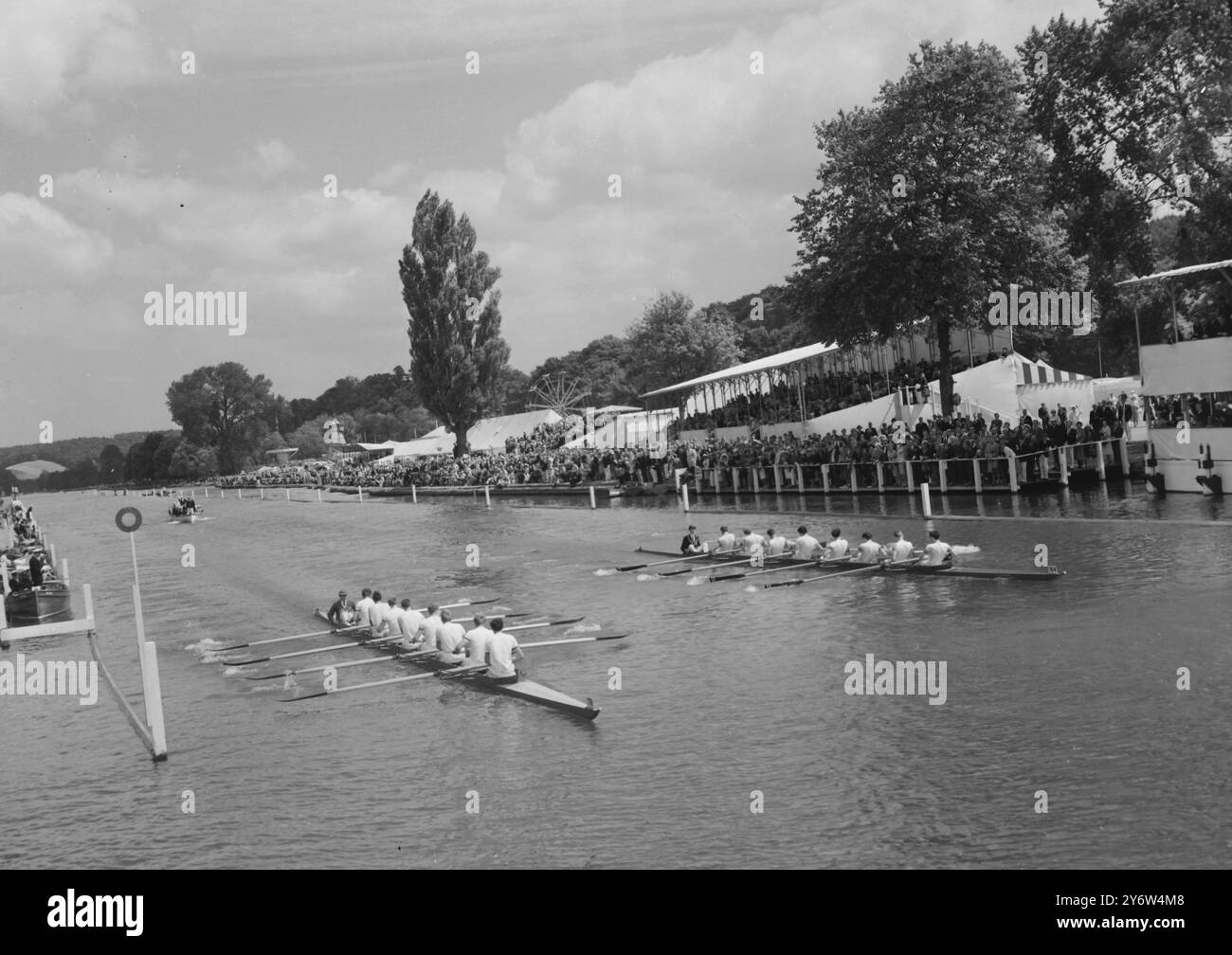 REGATTAS HENLEY PRINCESS ELIZABETH CHALLENGE CUP 5 JULY 1961 Stock ...