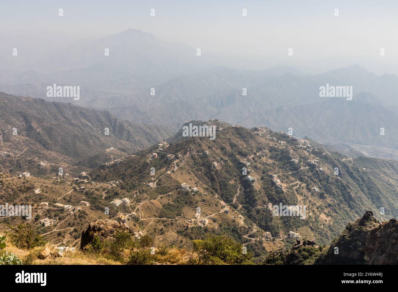 Aerial view of Fayfa village, Saudi Arabia Stock Photo - Alamy