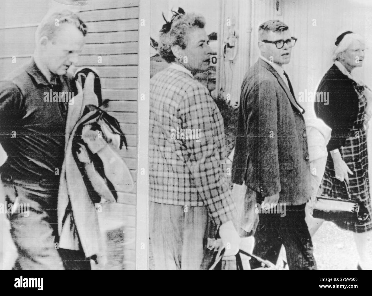 FAMILY OF ERNEST HEMINGWAY AT FUNERAL IN IDAHO / 4 JULY 1961 Stock ...