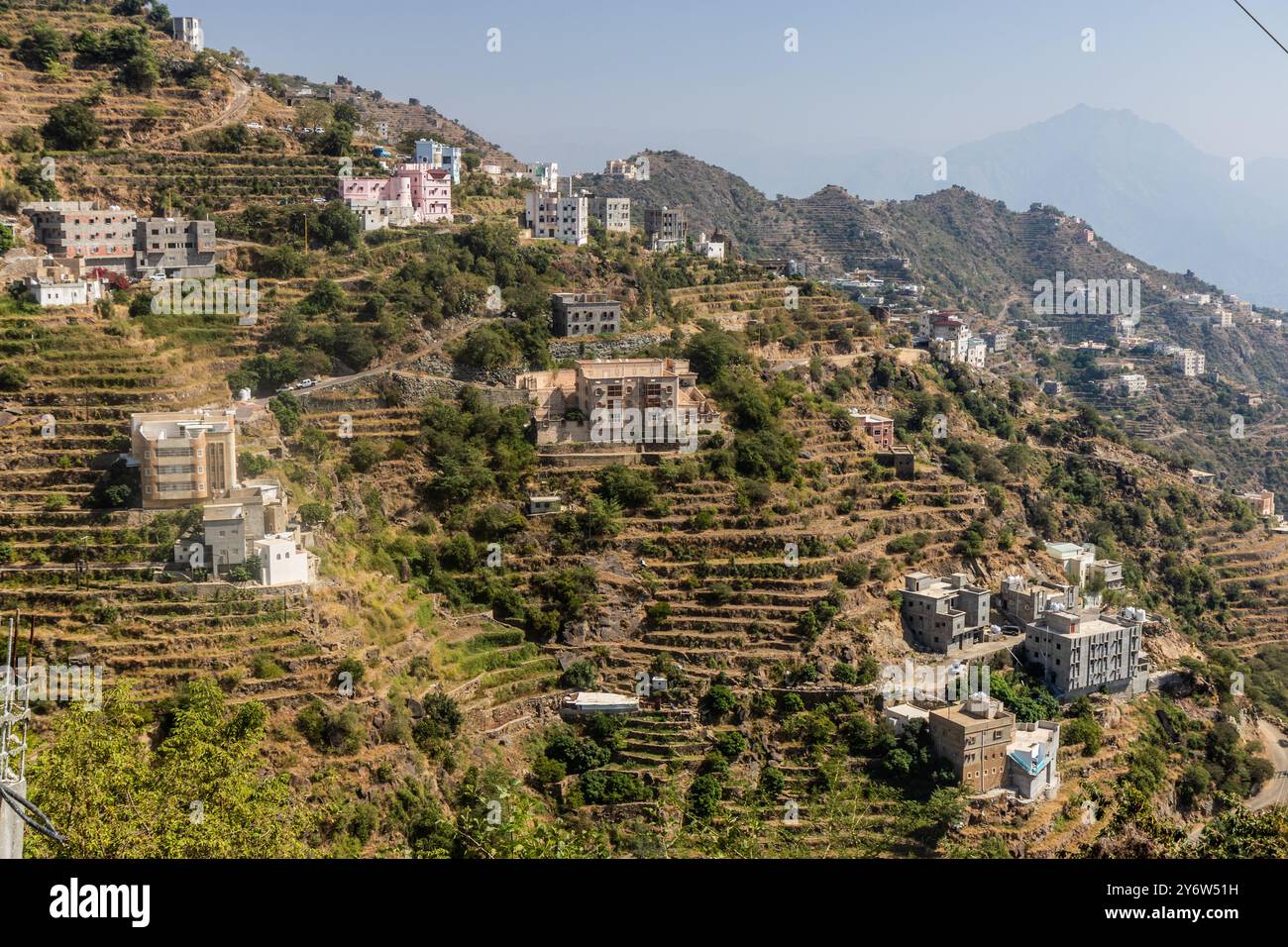 View of steep Fayfa village, Saudi Arabia Stock Photo - Alamy