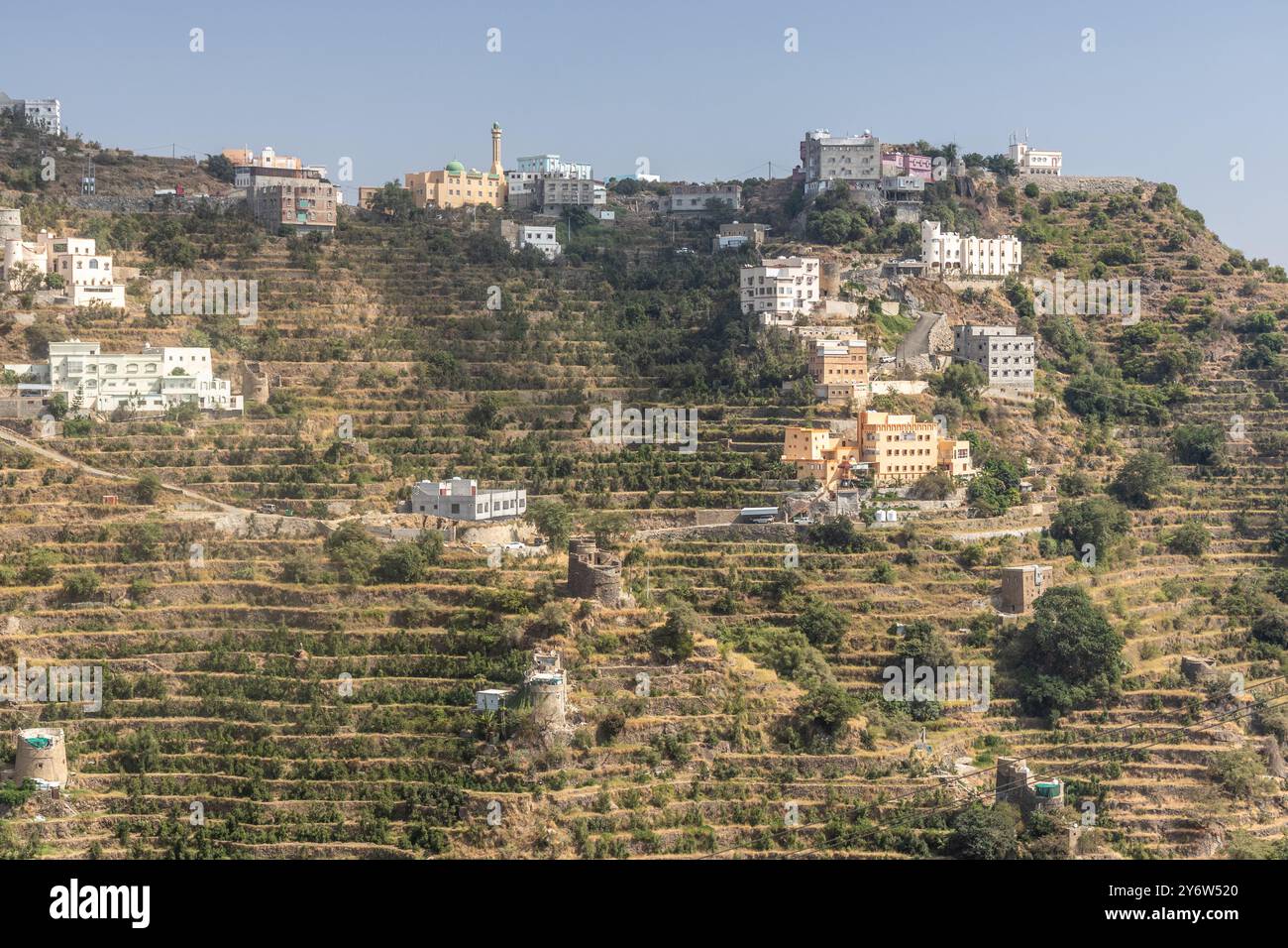 Fayfa town in the hills of southern Saudi Arabia Stock Photo - Alamy