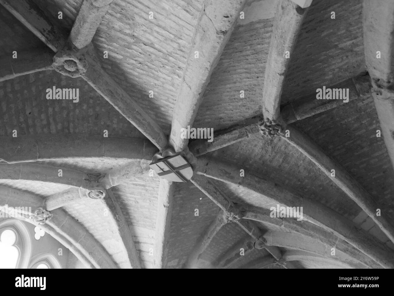 GUILDHALL CRYPT AFTER RESTORATION LONDON 30 JUNE 1961 Stock Photo - Alamy