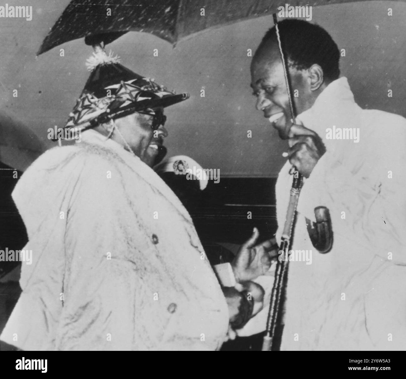 CELEBRATIONS PRESIDENTS NKRUMAH &YAMEOGO OF UPPER VOLTA IN ACCRA 30 ...