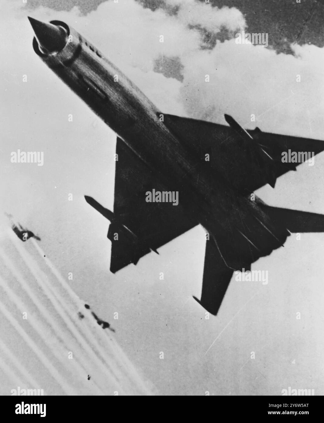 THE SOVIET AIR FORCE - JET PLANE 30 JUNE 1961 Stock Photo - Alamy