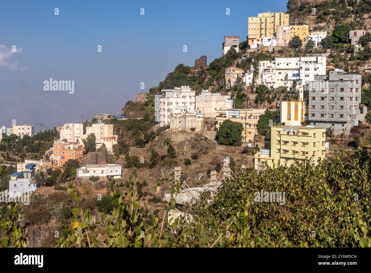 View of steep Fayfa town, Saudi Arabia Stock Photo - Alamy