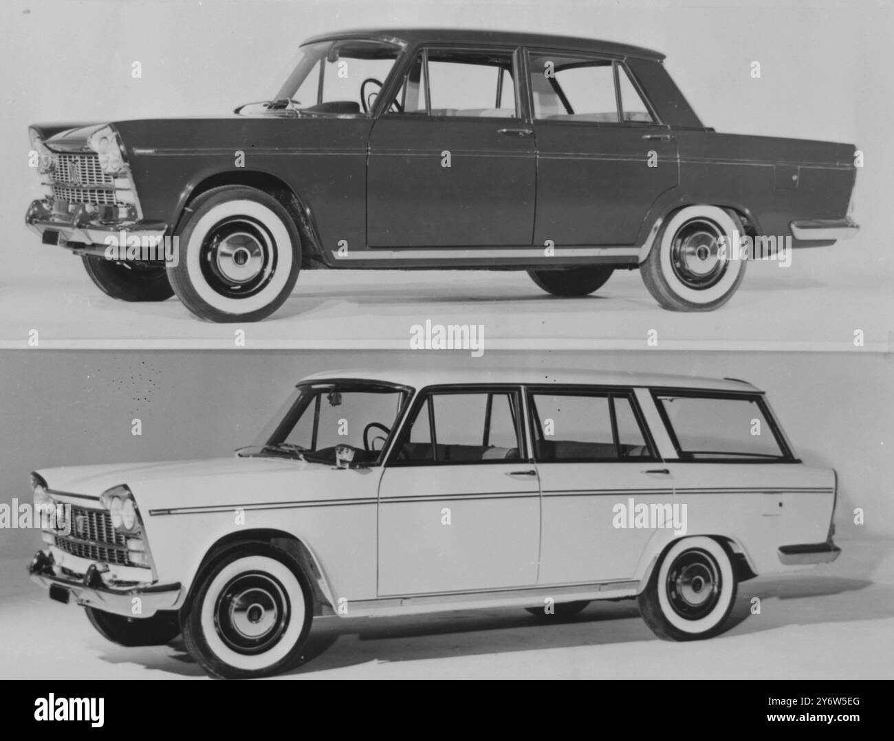 Car fiat Black and White Stock Photos & Images - Alamy