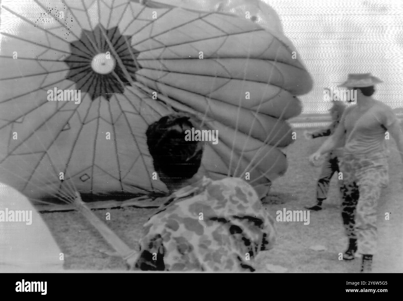 FLORIDA CUBA TRAINING FOR INVASION OF MIAMI - PARACHUTE 28 JUNE 1961 ...