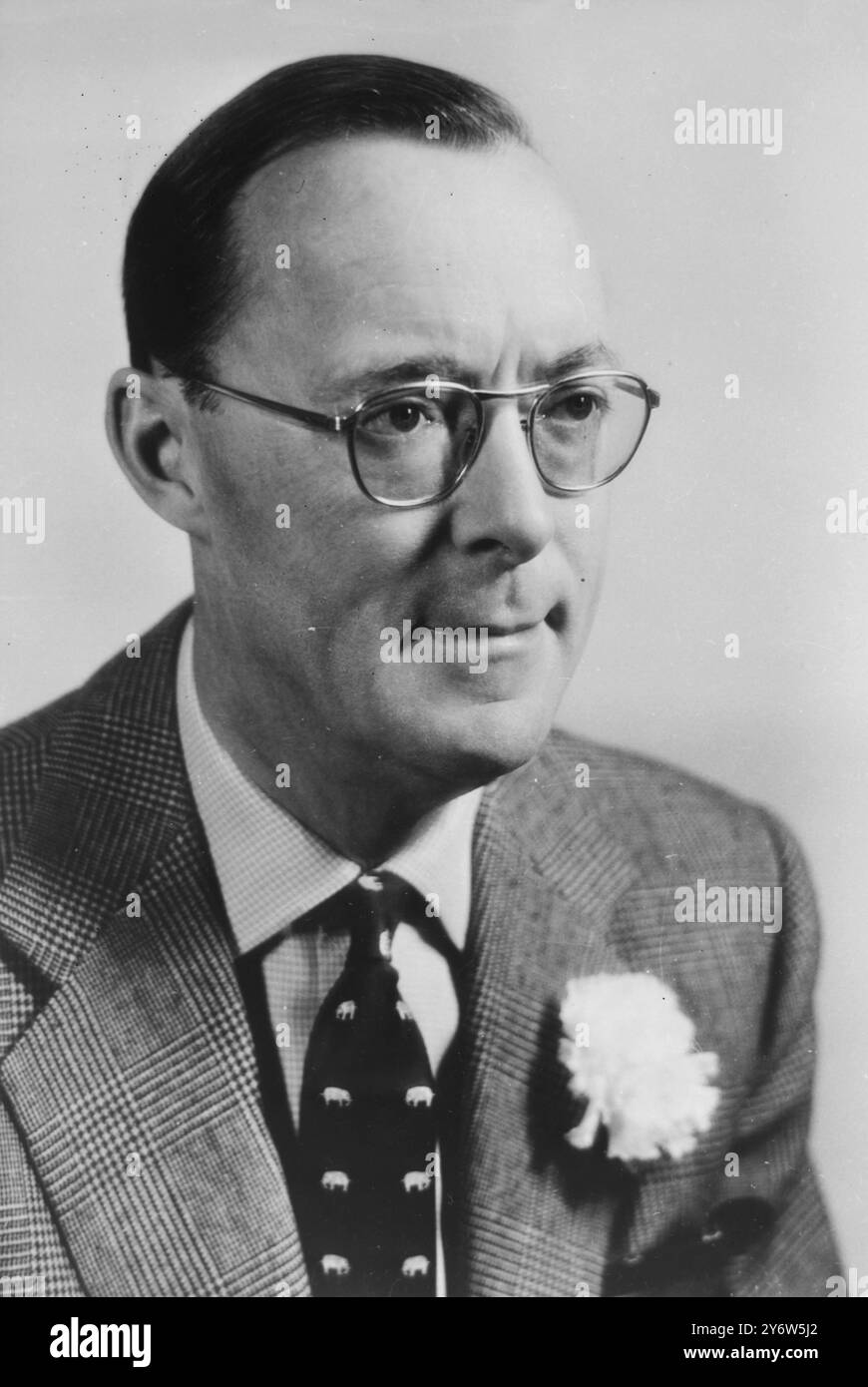 PRINCE BERNHARD OF THE NETHERLANDS 50TH BIRTHDAY 26 JUNE 1961 Stock ...