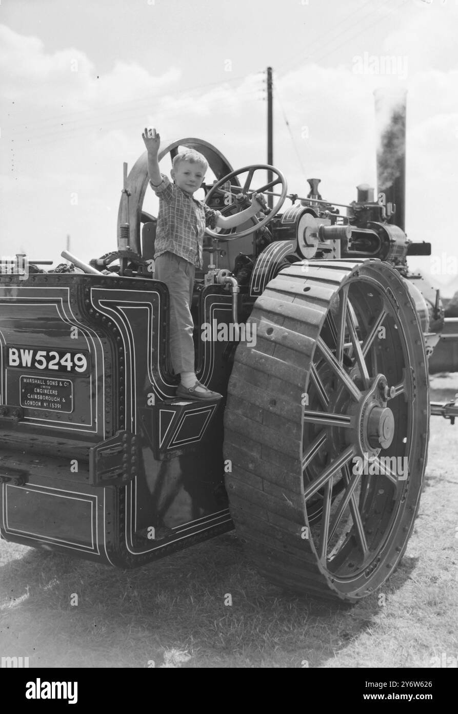 JOHN WHARTON WITH A TRACTOR - THE ROYAL COUNTIES AGRICULTURAL SOCIETY'S ...