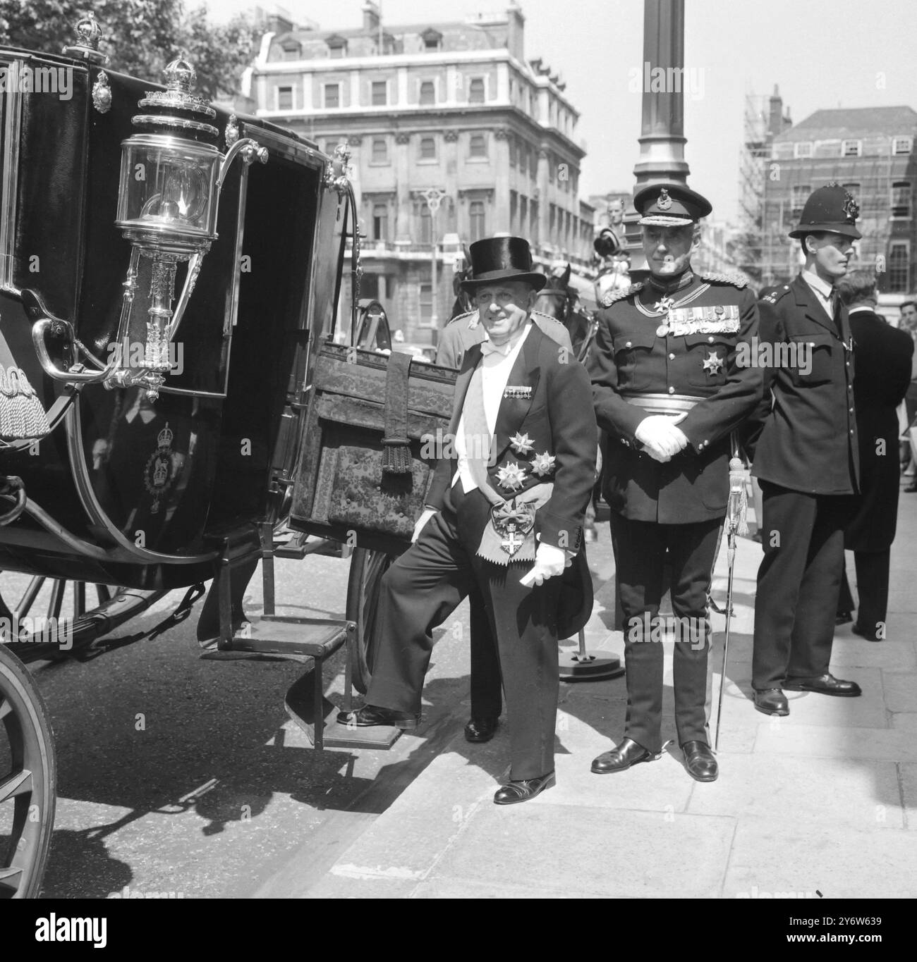 PIETRO QUARONI - ITALIAN AMBASSADOR 21 JUNE 1961 Stock Photo - Alamy