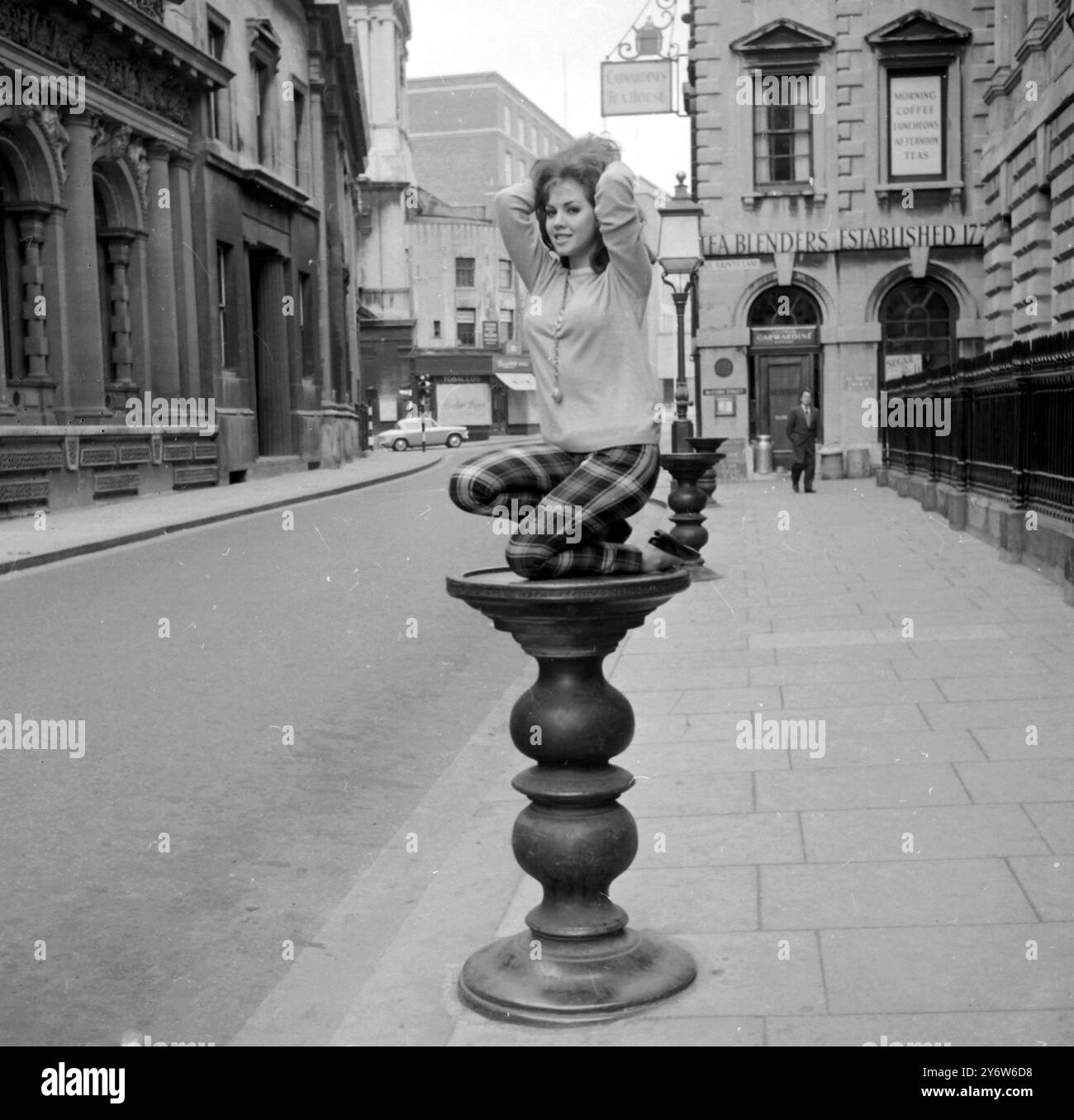 JACKIE LANE IN BRISTOL 16 JUNE 1961 Stock Photo - Alamy