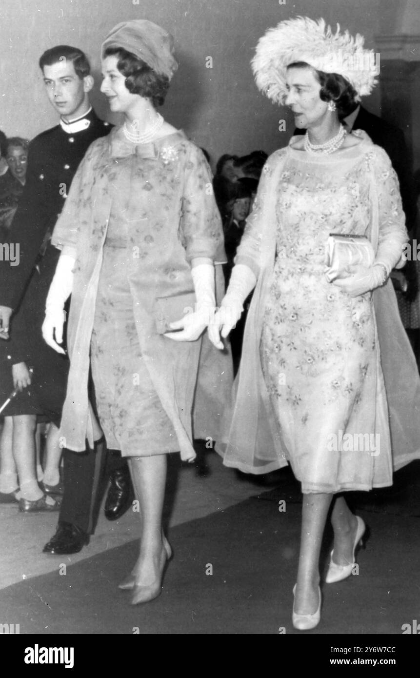 AFTER THE ROYAL WEDDING - THE DUKE OF KENT AND KATHARINE WORSLEY IN ...