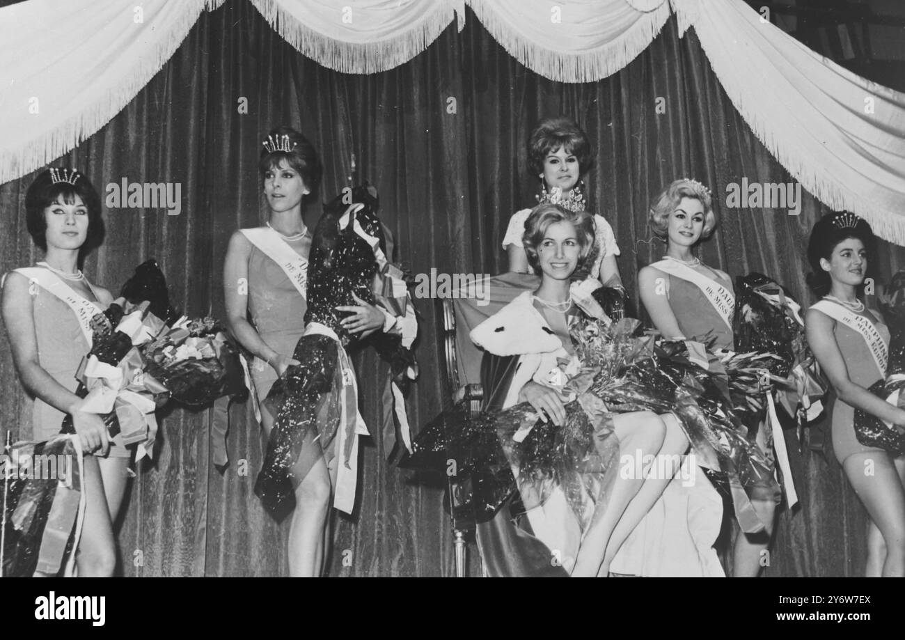 MISS EUROPE BEAUTY CONTEST IN BEIRUT 7 JUNE 1961 Stock Photo - Alamy