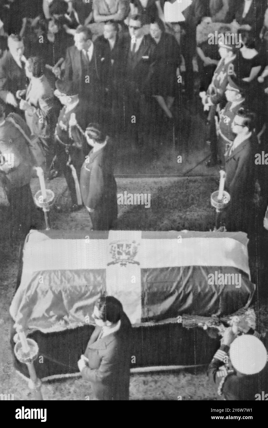 BODY OF GENERALISSIMO RAFAEL TRUJILLOHE - ASSASINATED DICTATOR OF ...