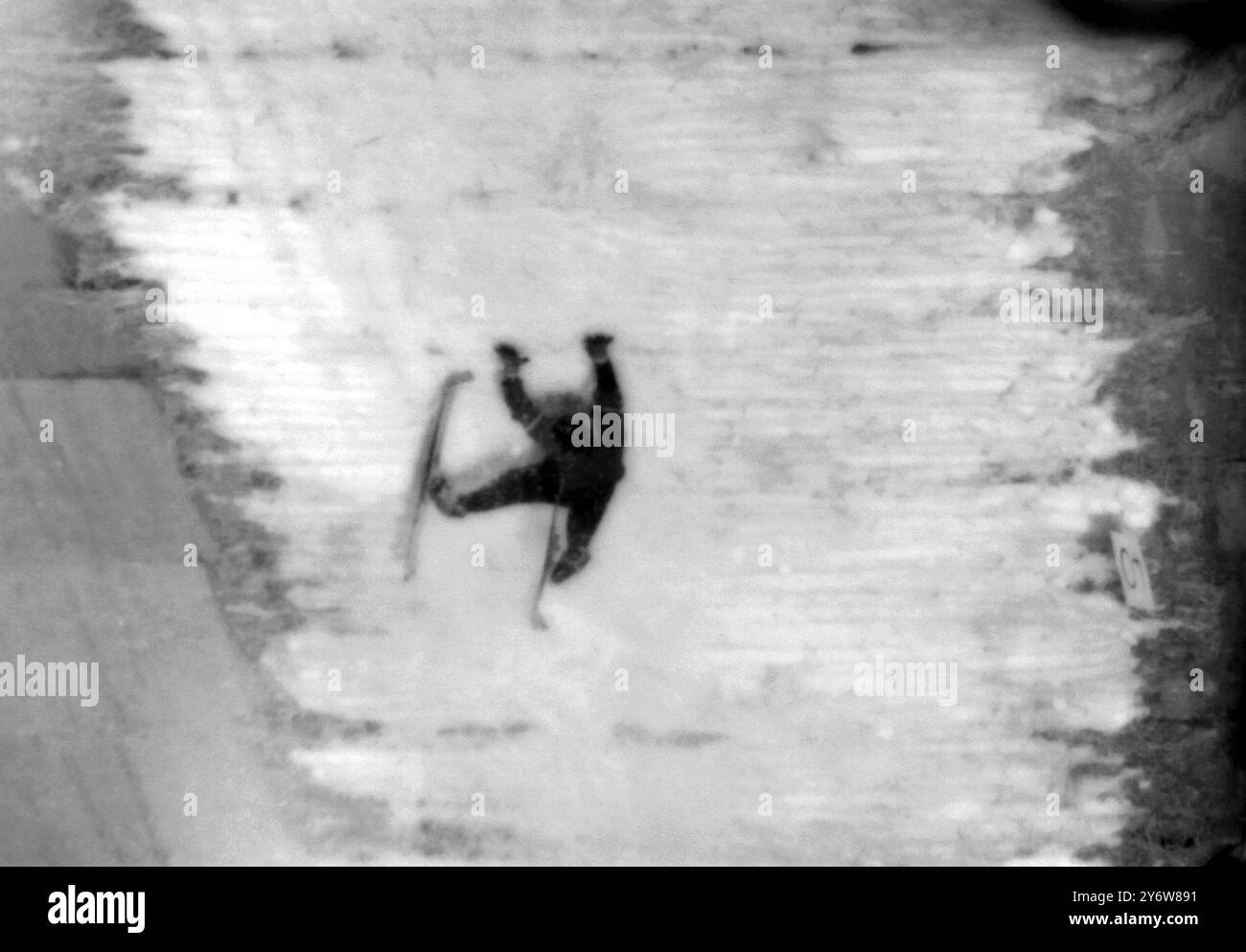 SKI JUMPING WEMBLEY STADIUM 31 MAY 1961 Stock Photo - Alamy