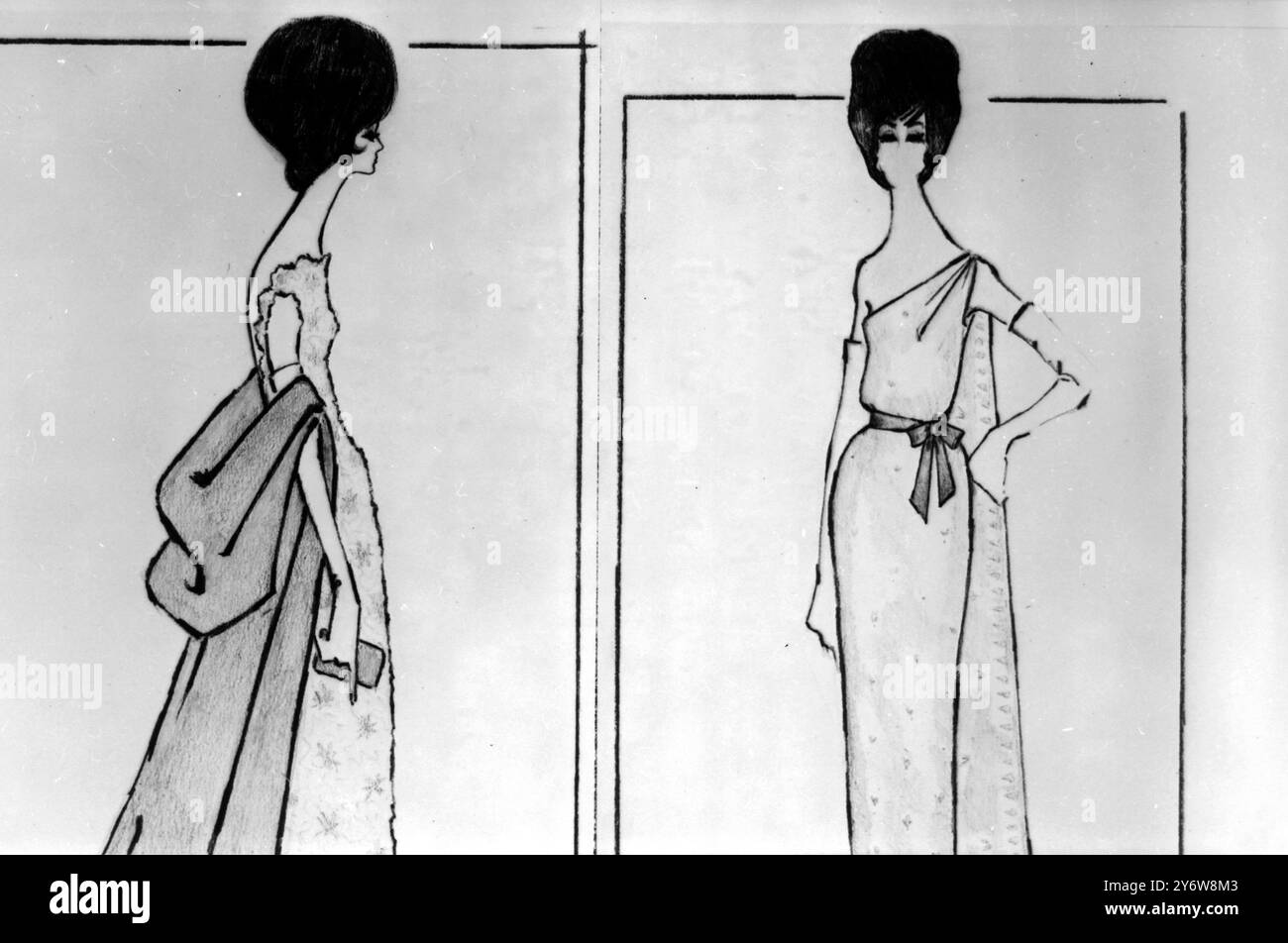 DESIGN CLOTHES FOR JAQUELINE KENNEDY IN PARIS 28 MAY 1961 Stock Photo ...