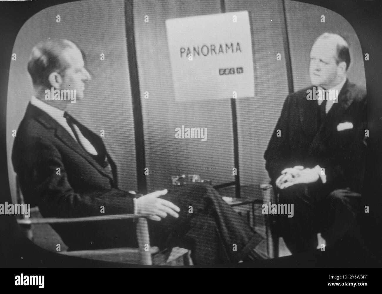 PRINCE PHILIP ON THE TELEVISION SCREEN - BBC PANORAMA PROGRAMME ...