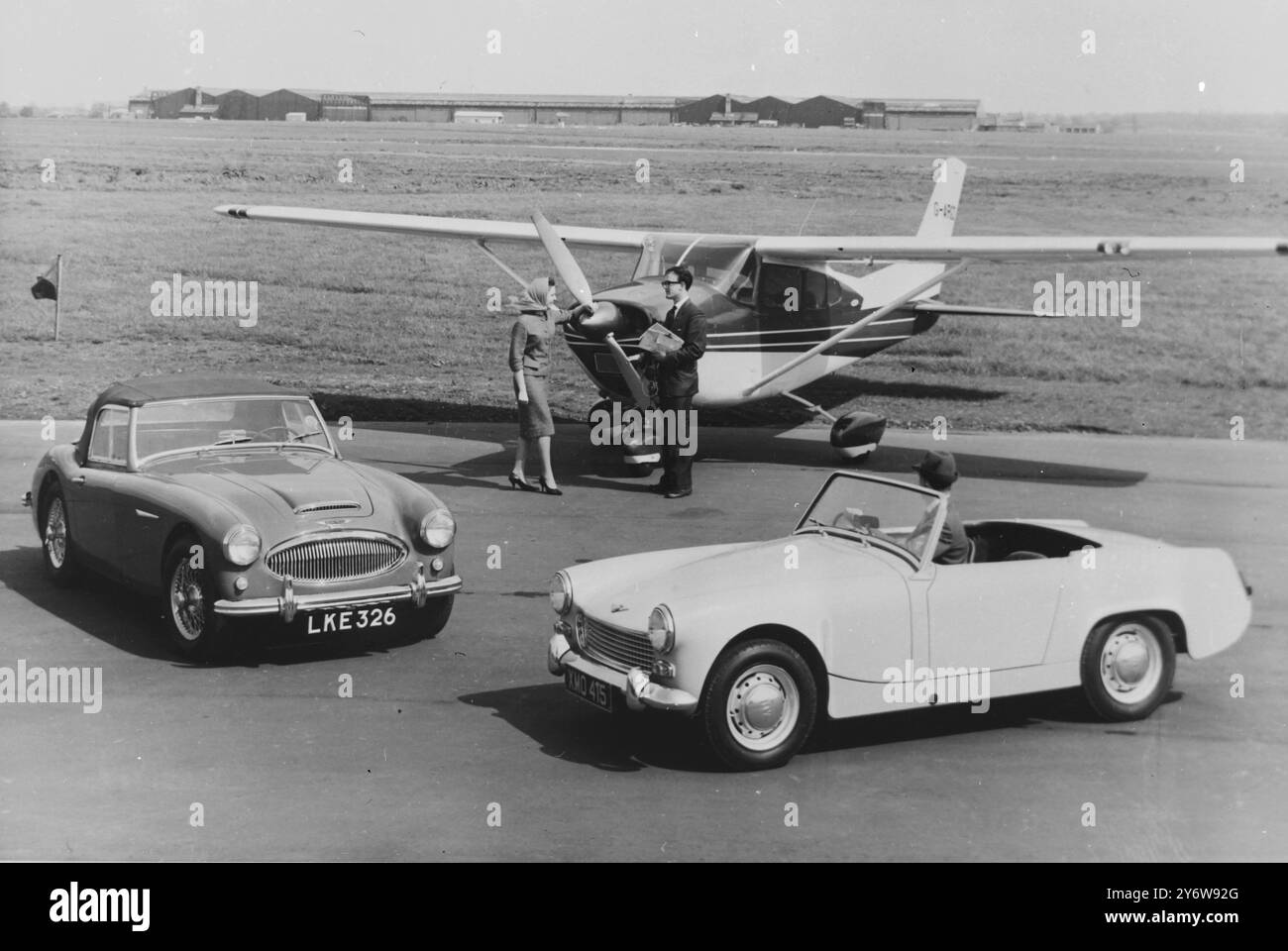 MOTOR CAR AUSTIN HEALEY 3000 25 MAY 1961 Stock Photo - Alamy