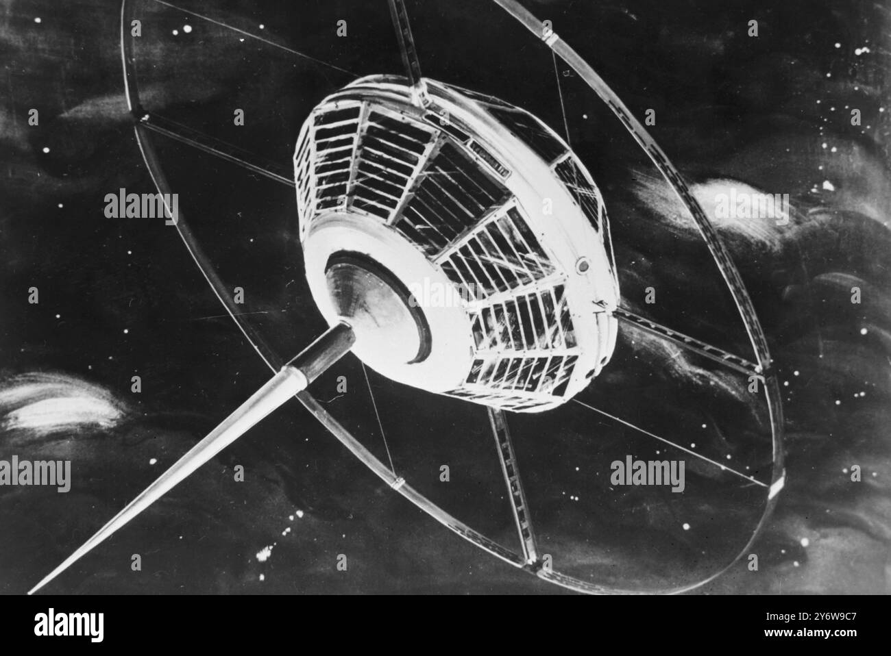 MONOSPHERE BEACON SATELLITE S-45 23 MAY 1961 Stock Photo - Alamy