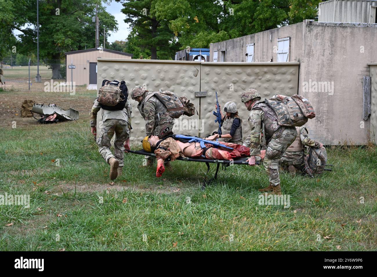 Various units train at the Fort Dix MSCT (Medical Simulation Training ...