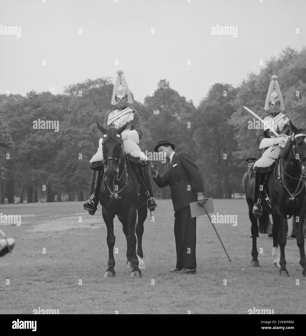 Cavalry colonel Black and White Stock Photos & Images - Alamy