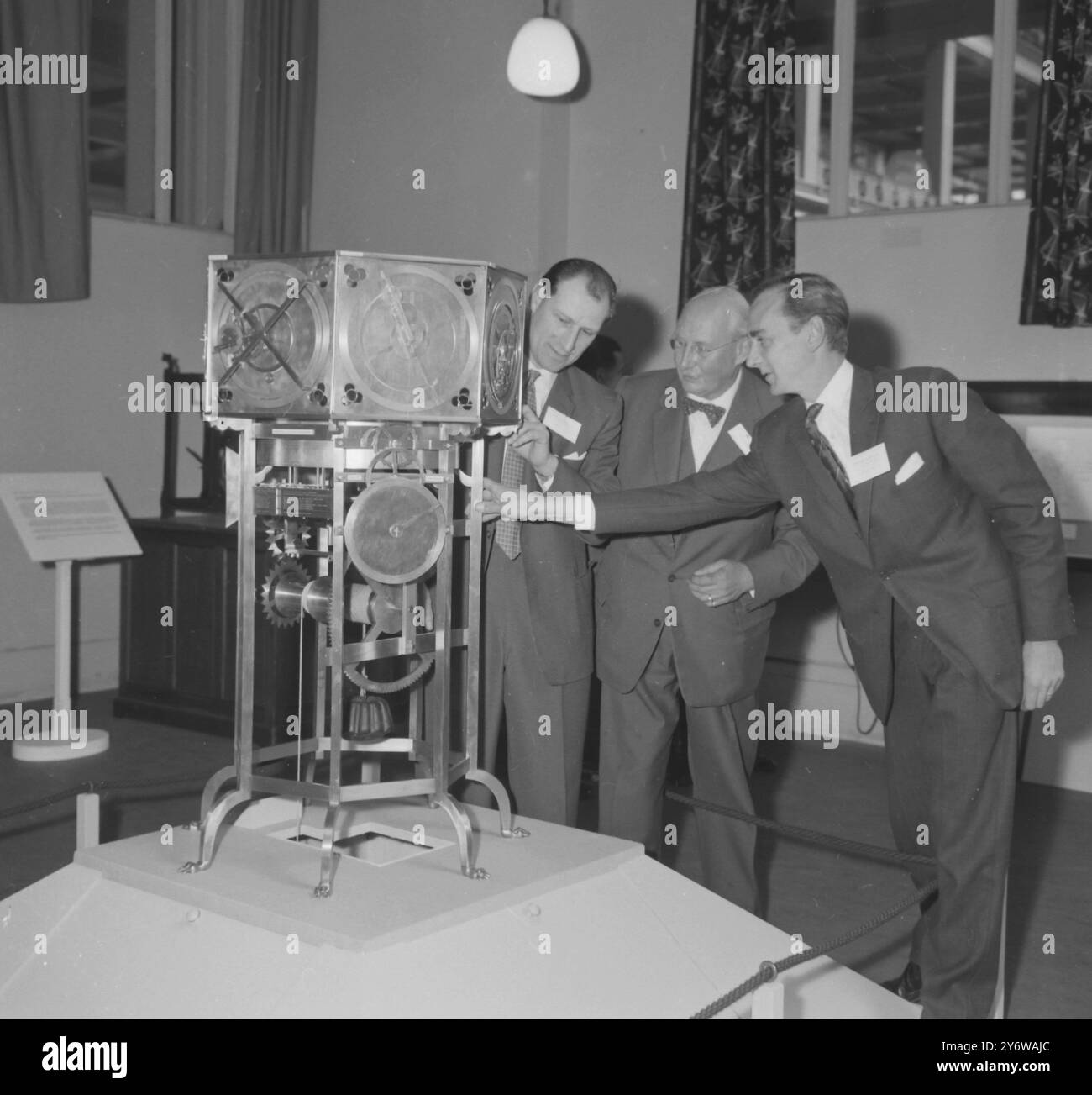 CLOCKS ASTRONOMICAL CLOCK PRODUCED AT SCIENCE MUSEUM 15 MAY 1961 Stock ...