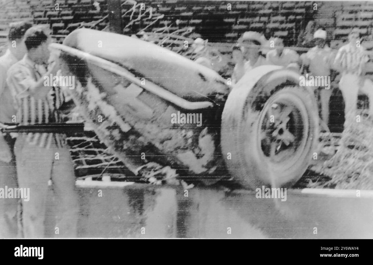 TONY BETTENHAUSEN MOTOR CRASH US ACE KILLED TESTING FRIENDS CAR IN ...