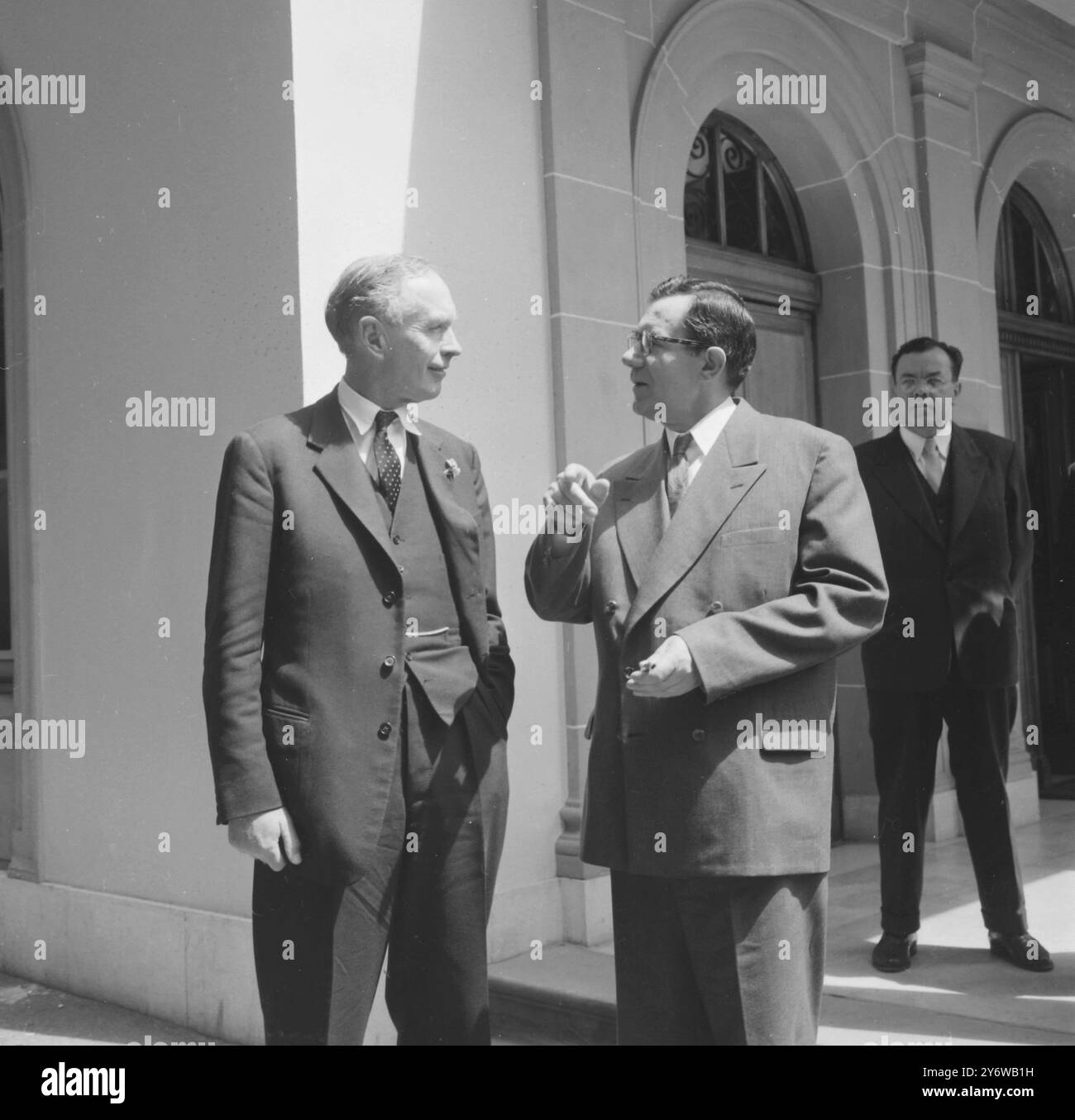 LORD HOME WITH ANDREI GROMYKO IN GENEVA / 12 MAY 1961 Stock Photo - Alamy