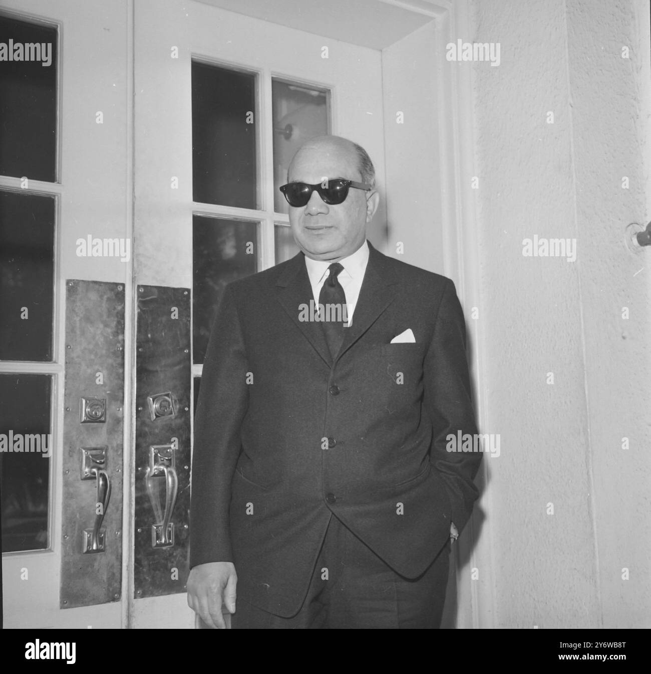 MUSTAFA KAMEL UAE AMBASSADOR TO US/ 10 MAY 1961 Stock Photo - Alamy